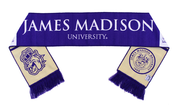 James Madison University Scarf - JMU Dukes Classic Woven – Tradition ...