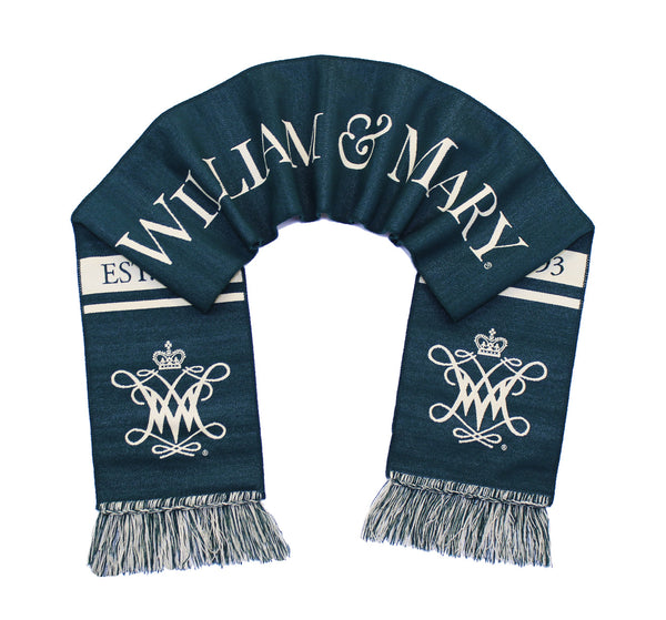 William & Mary Scarf - Classic Woven with Seal – Tradition Scarves