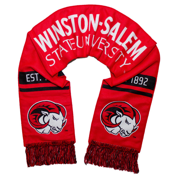 Winston-Salem State Scarf - WSSU Rams Woven Classic – Tradition Scarves